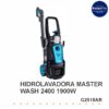 Hidrolavadora Master Wash 2400 1900w Gamma G2518ar Bosquetec